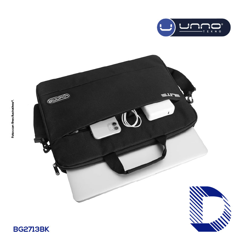 Maletin para Notebook Unno 15.6" Elitepro - negro BG2713BK – DATAFLEX