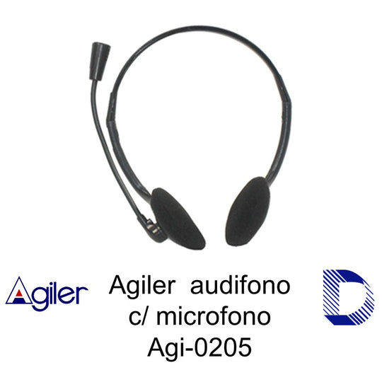 Agiler Audífono c/ micrófono – DATAFLEX
