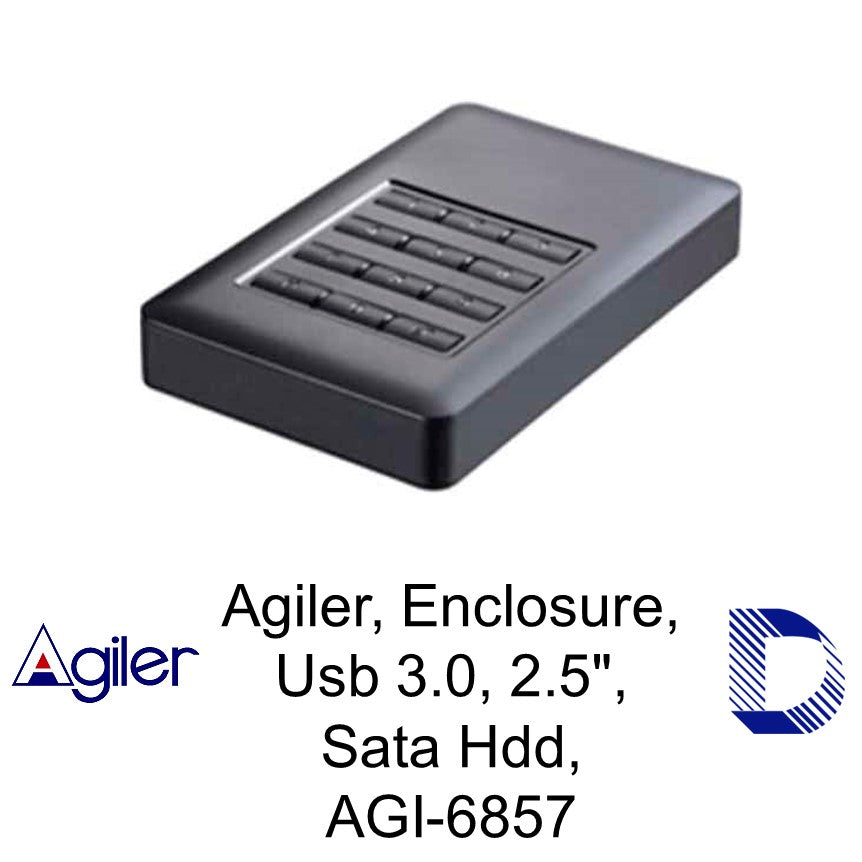 Agiler Enclosure Usb 3.0, 2.5" Sata HDD AGI-6857 – DATAFLEX
