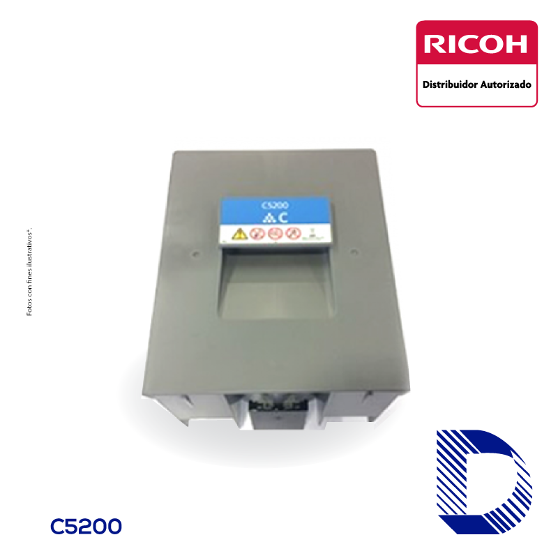 Tóner RICOH C5200 828425 COLOR CYAN – DATAFLEX